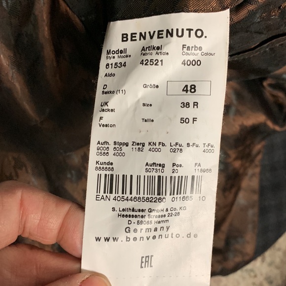 benvenuto | Suits & Blazers | Benvenuto Purple Label Blazer | Poshmark
